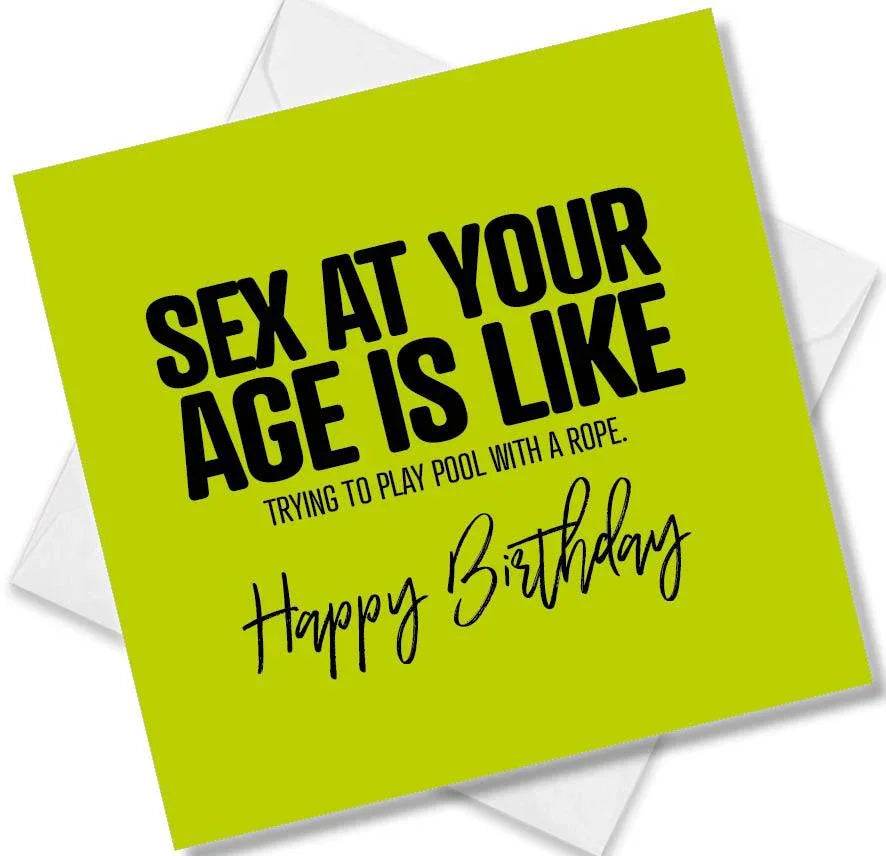 Obscene Birthday Cards