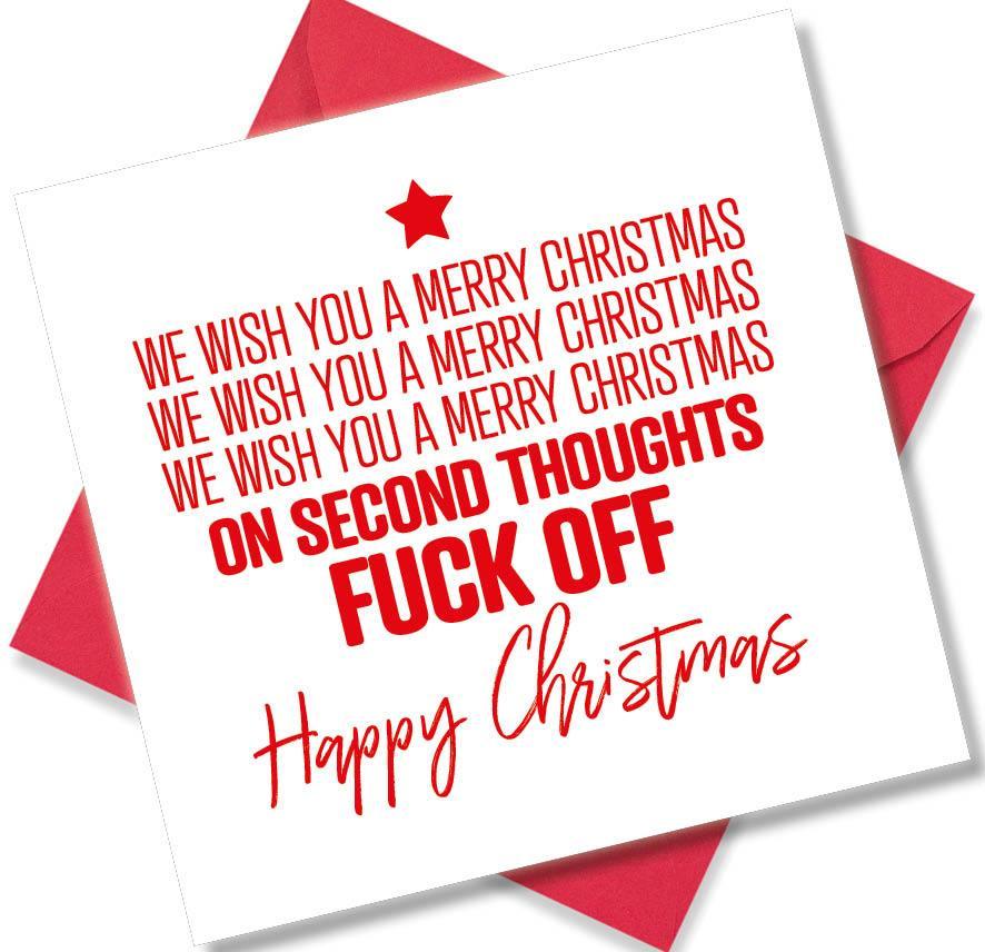 Rude Christmas Cards | Cheeky Festive Fun – Punk Cards
